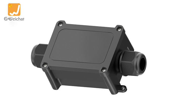 Waterproof IP68 External Junction Box 2068S-2T Straight Through IP68 2 ...