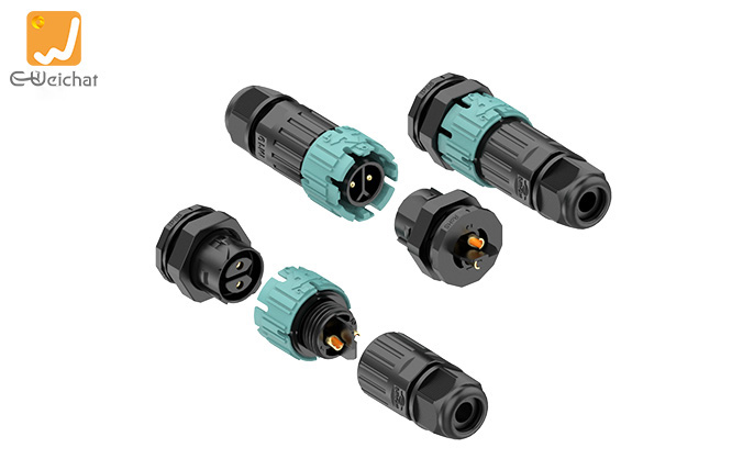 Panel Mount Waterproof Connector M19MP 3 Pin Waterproof Connector